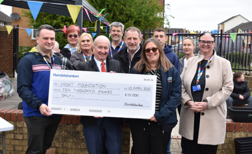 Moat Foundation receives a £10,000 donation from WinCo to support young ...
